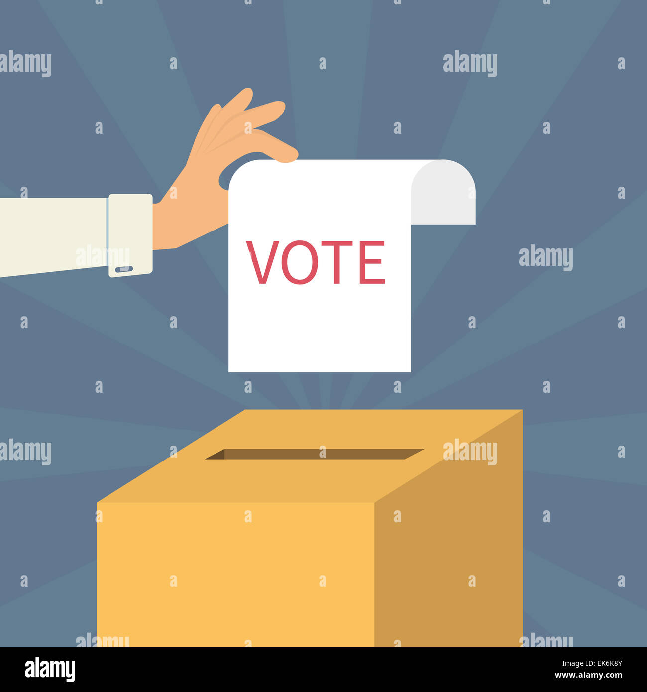 Voting box design hi-res stock photography and images - Alamy