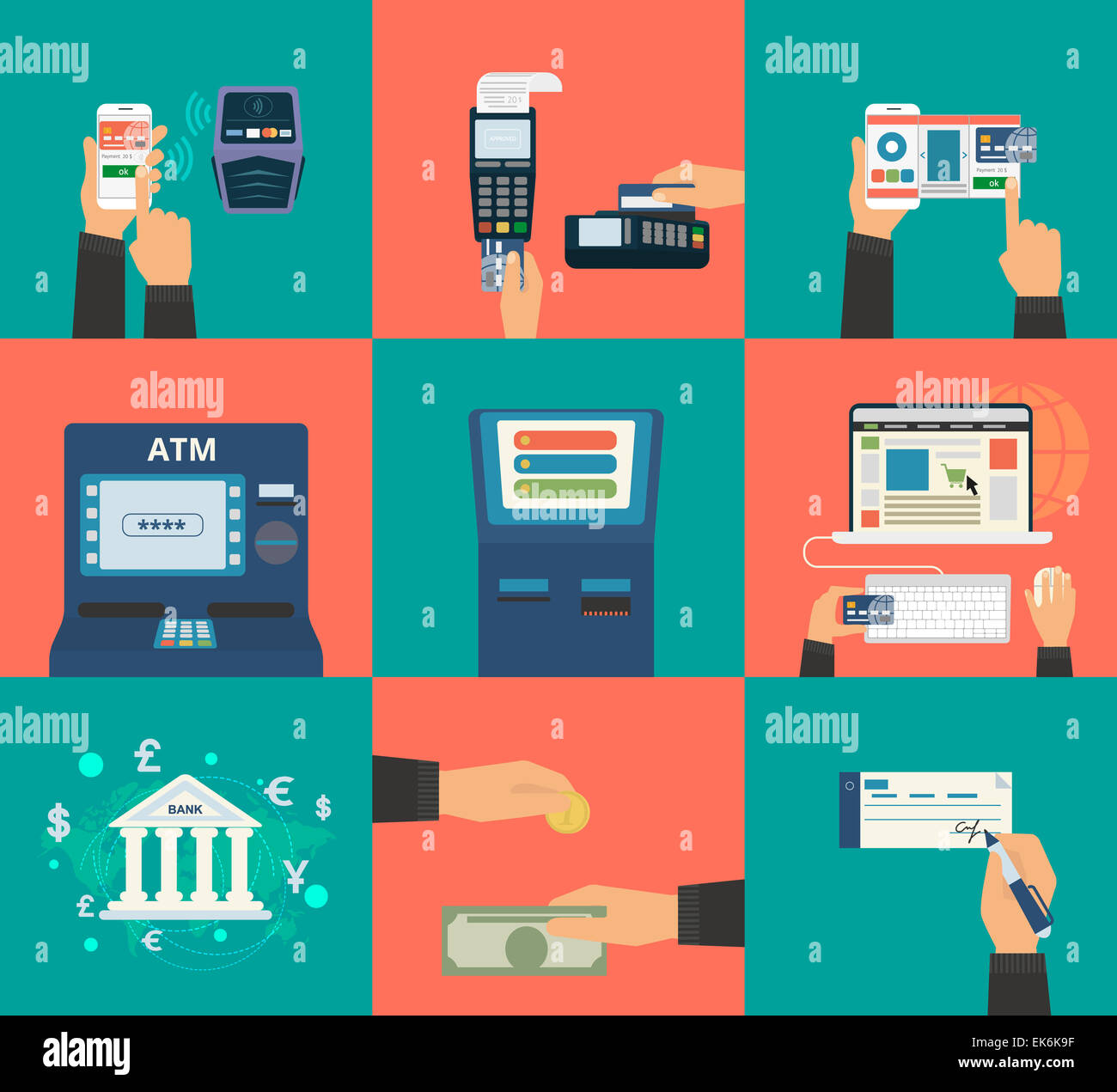 Payment methods hi-res stock photography and images - Alamy