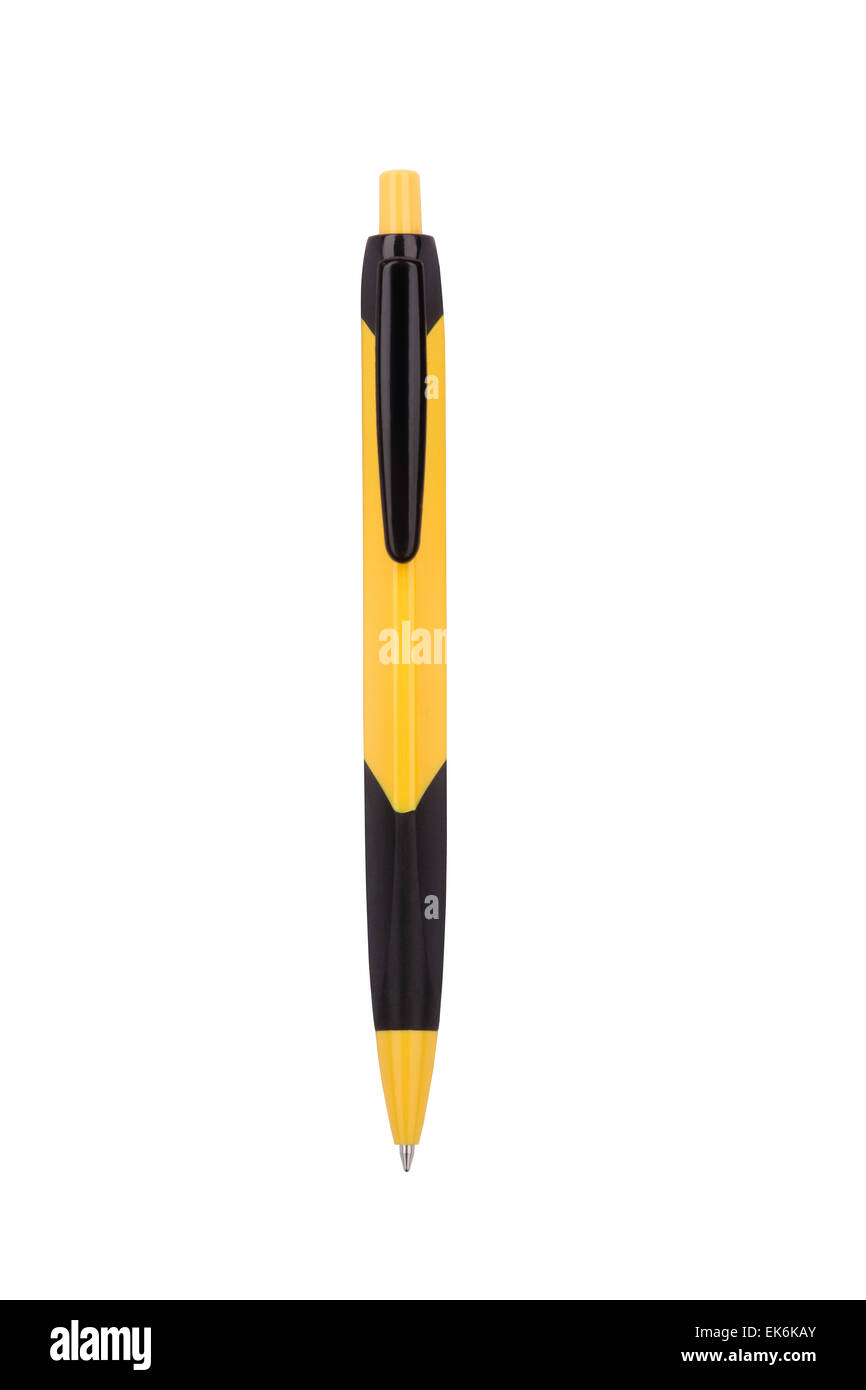Pen yellow hi-res stock photography and images - Alamy