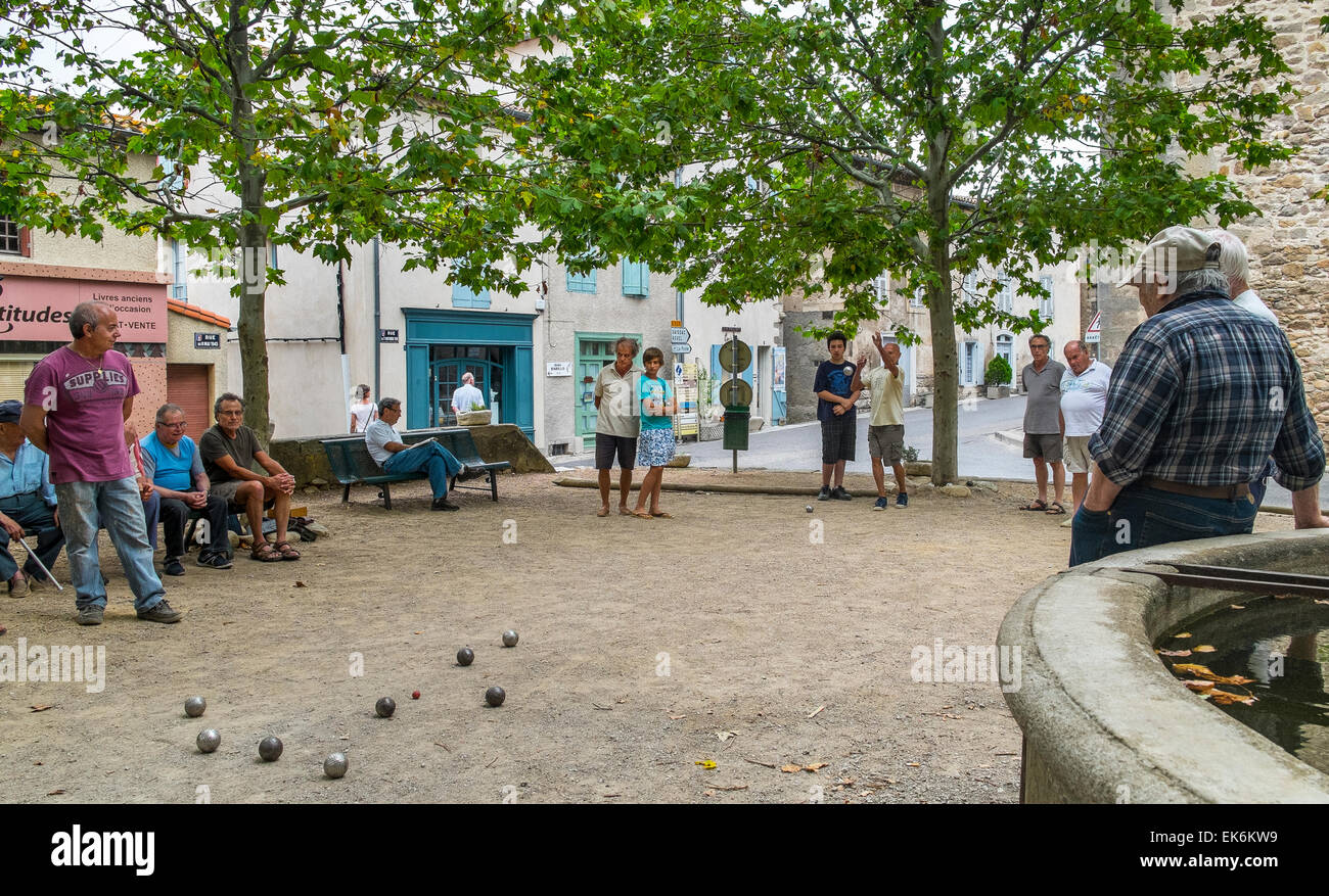 Game of boules hi-res stock photography and images - Alamy