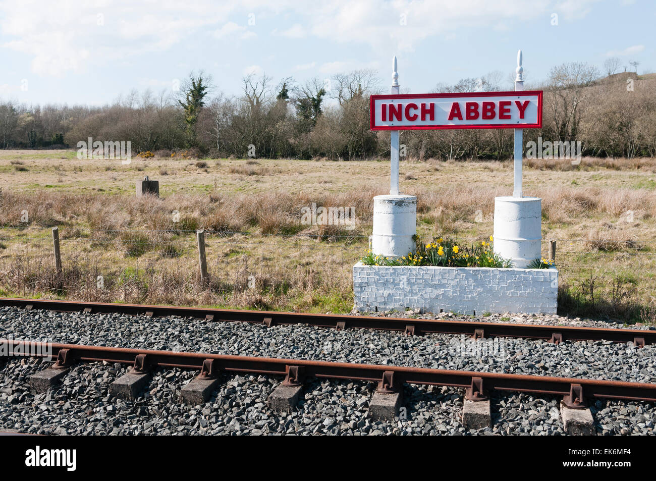 Inch abbey railway hi-res stock photography and images - Alamy