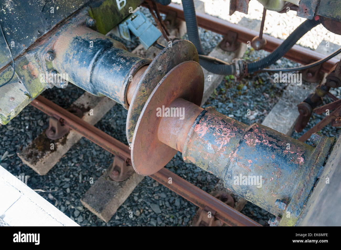 Buffer rails hi-res stock photography and images - Alamy