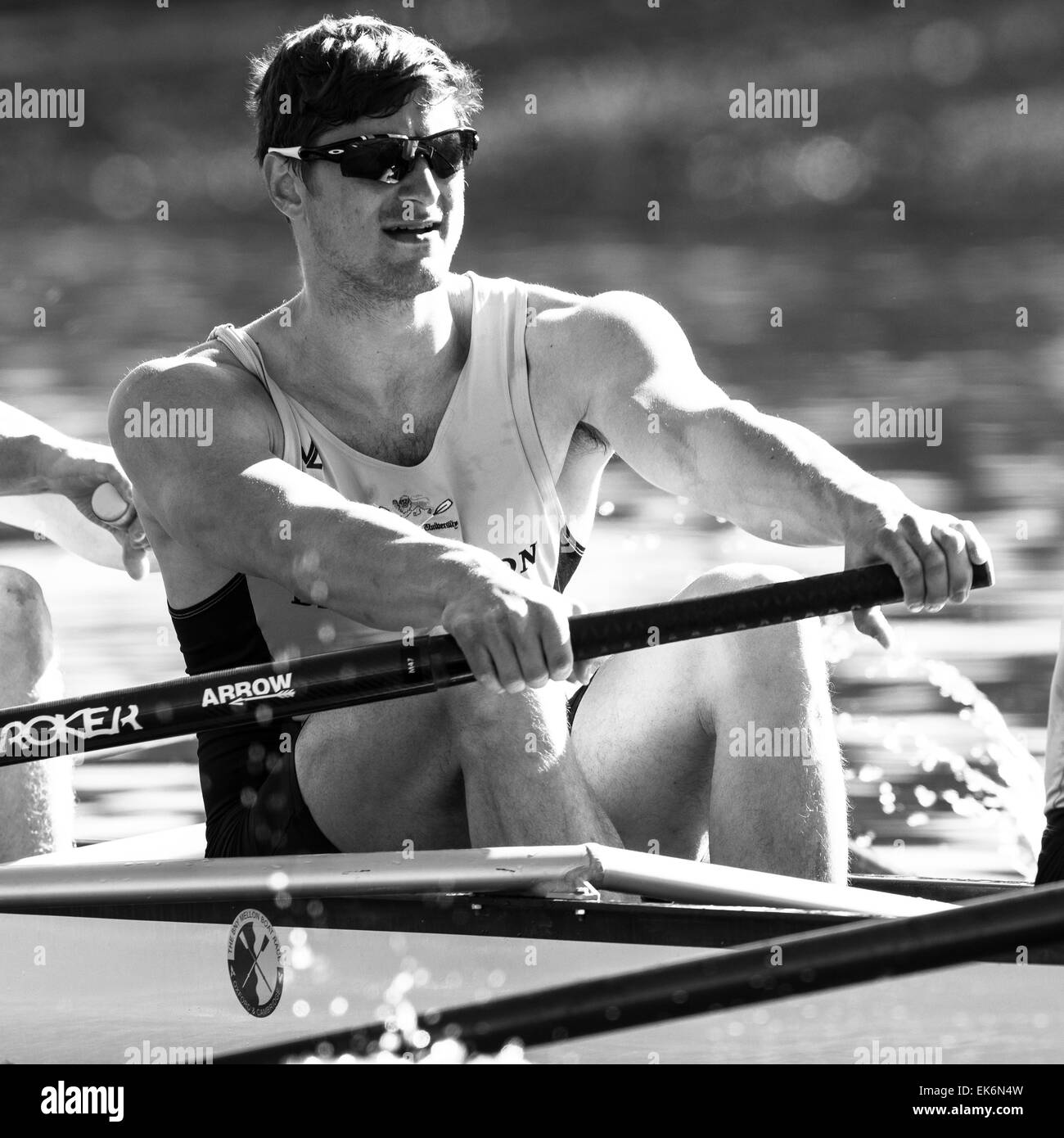 River race london putney Black and White Stock Photos & Images - Alamy