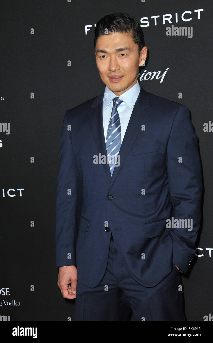 LOS ANGELES, CA - MARCH 18, 2013: Rick Yune at the Los Angeles premiere ...