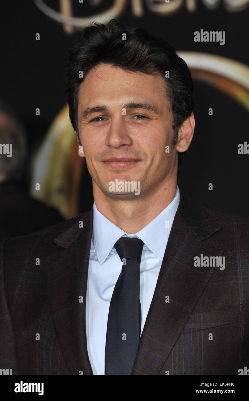 LOS ANGELES, CA - FEBRUARY 13, 2013: James Franco at the world premiere ...