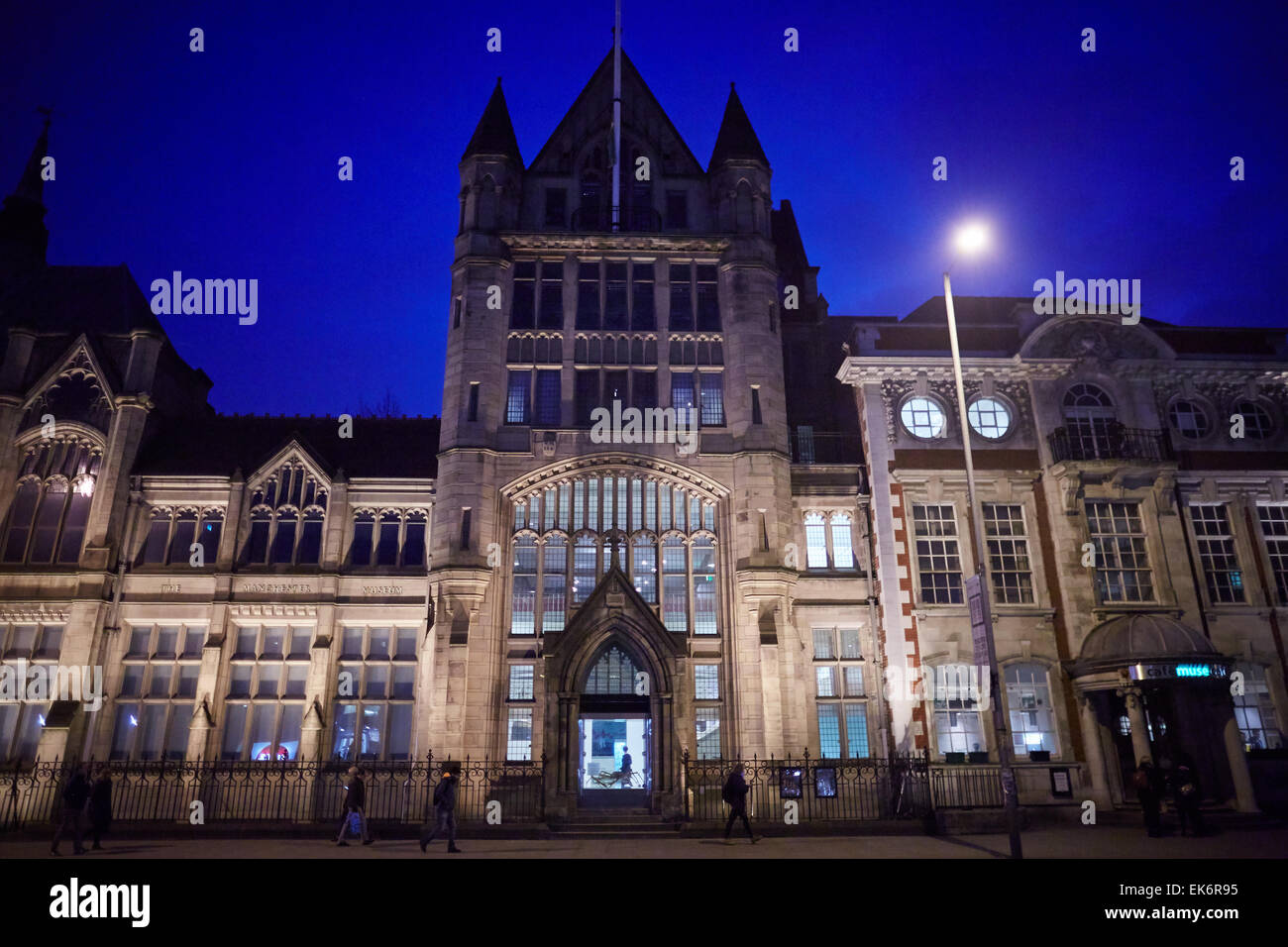 Manchester Museum part of Manchester University on Oxford Road in ...
