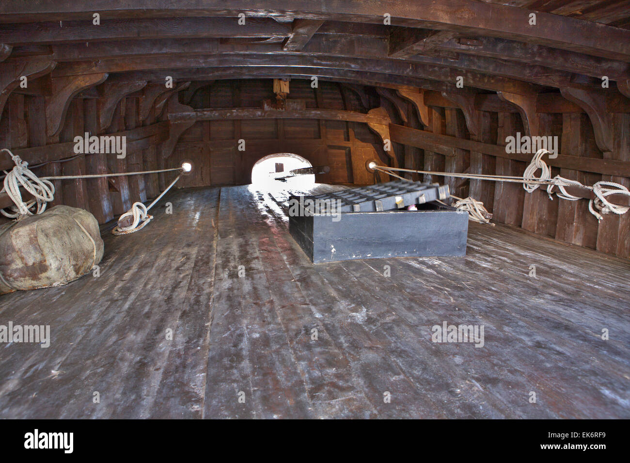 Replica of Christopher Columbus boat for his first voyage to the ...