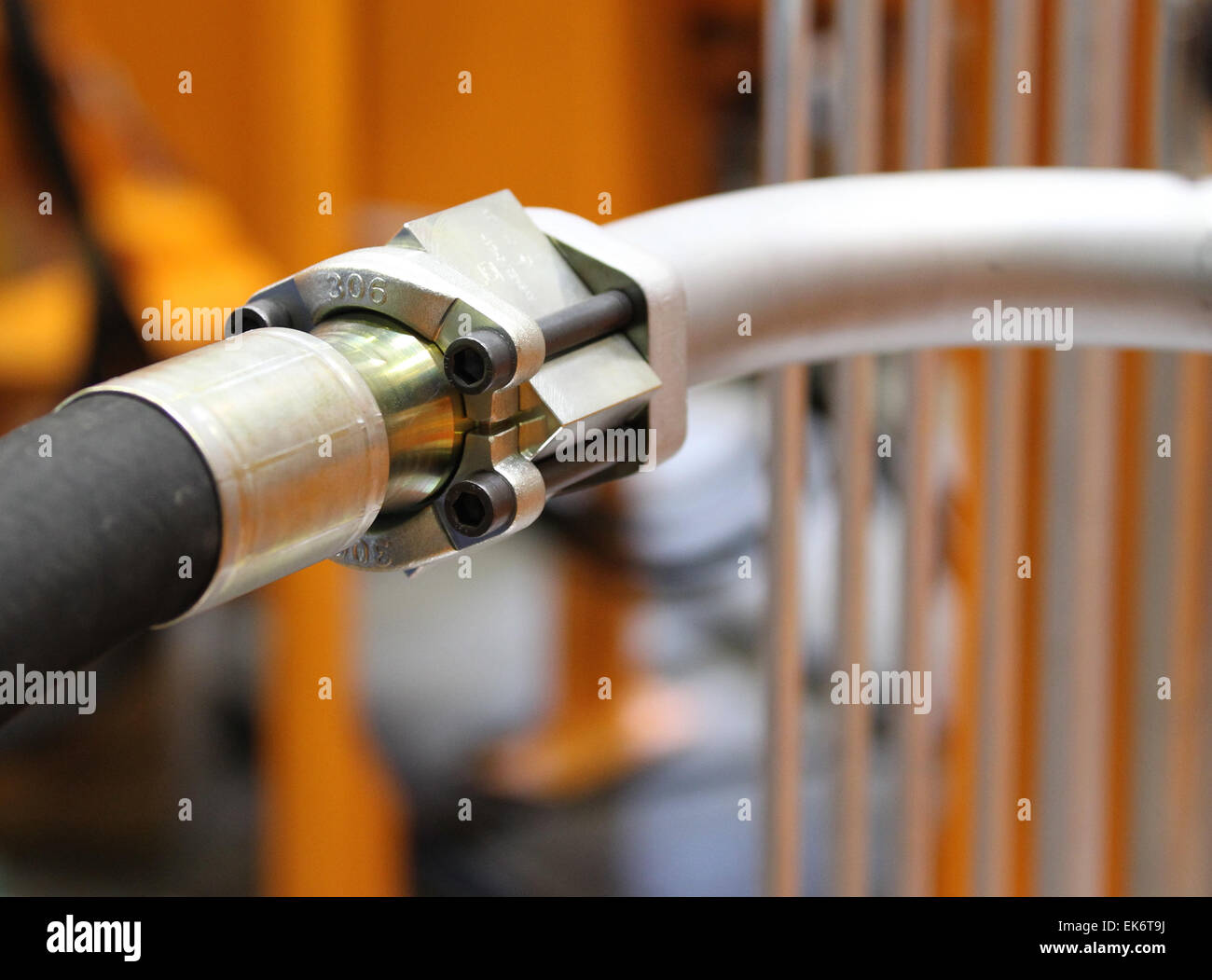 hydraulic, pneumatic connection pipes in cold metal cutting machine ...