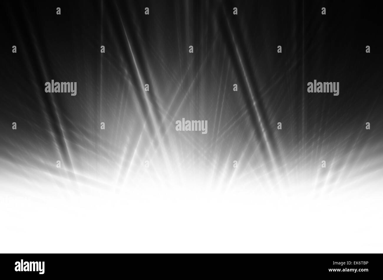 abstract black and white background with motion ray technology Stock ...