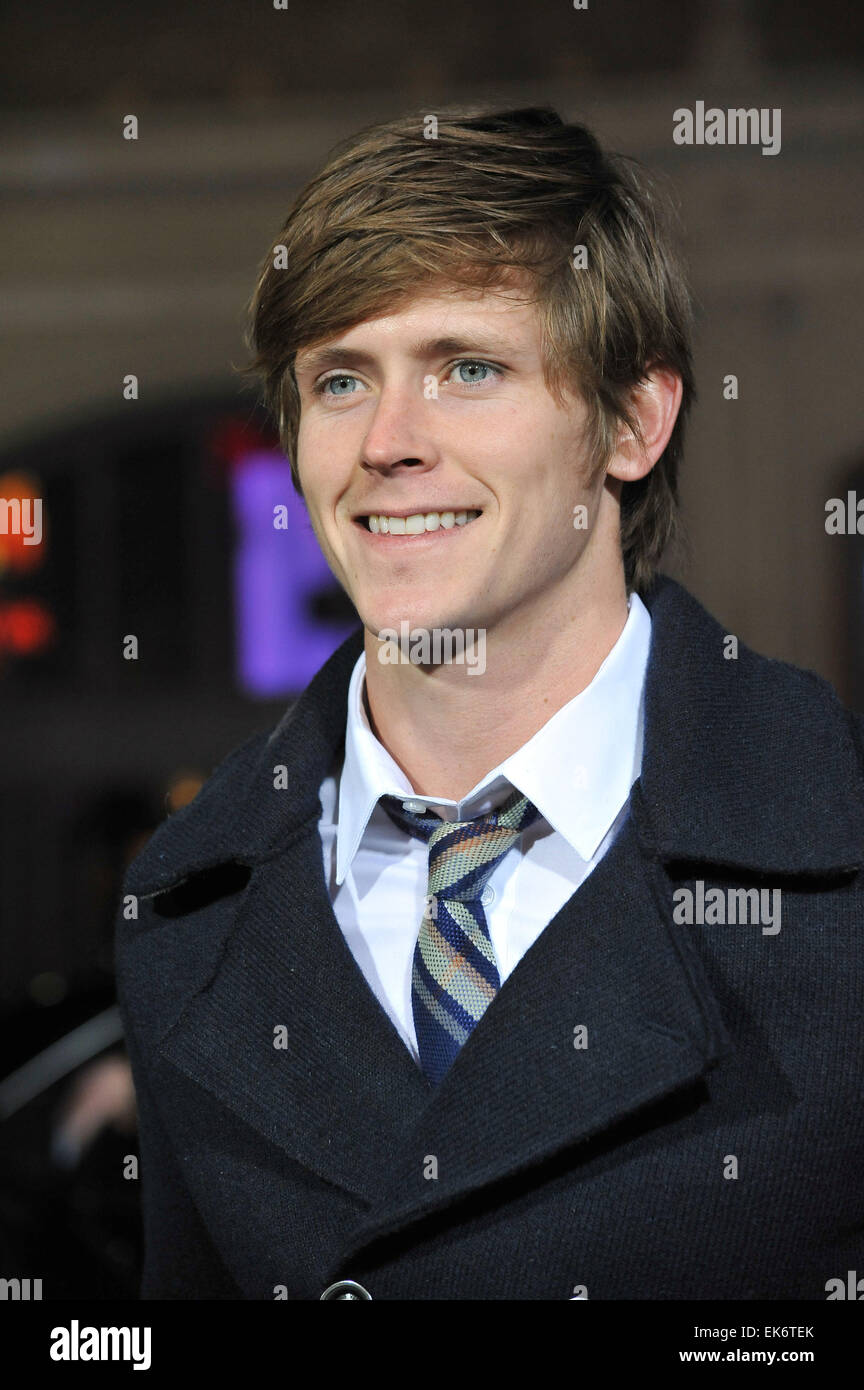 LOS ANGELES, CA - FEBRUARY 6, 2013: Bryan Adrian at the world premiere ...