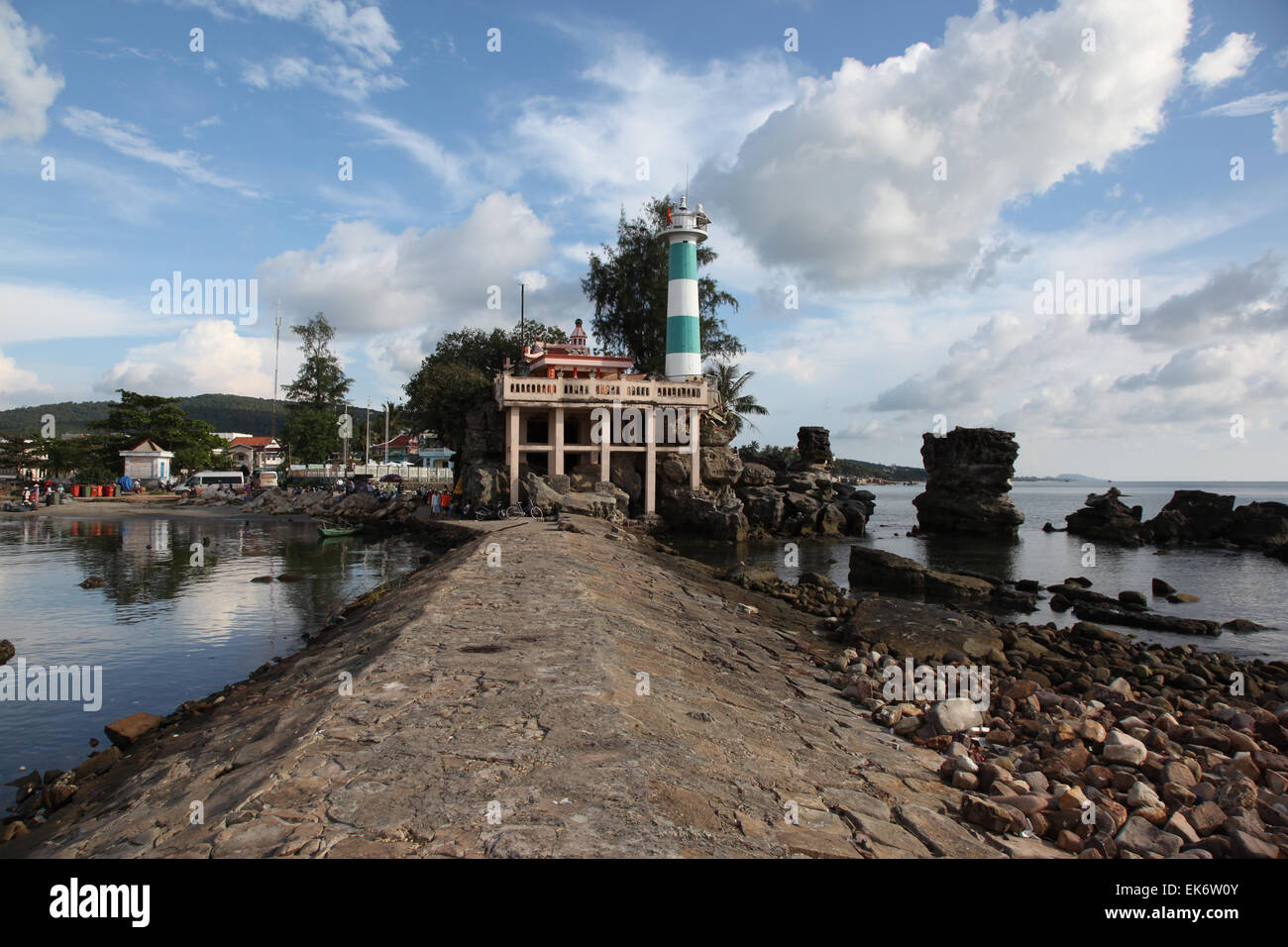 Lighthouse on the island of Phu Quoc, Vietnam, Southeast Asia Stock ...
