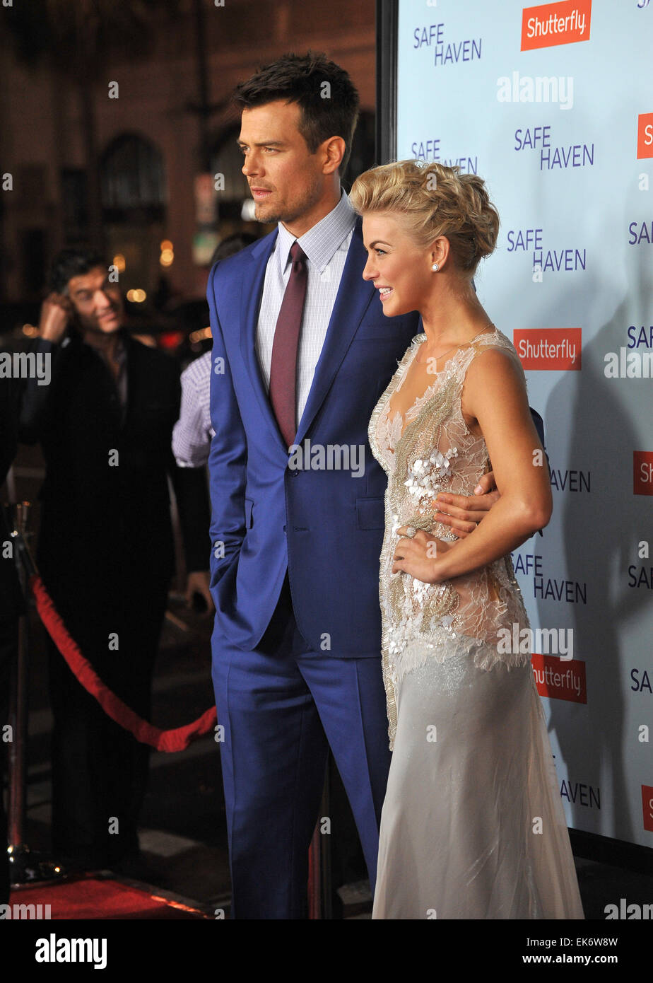 Josh duhamel safe haven premiere hi-res stock photography and images ...