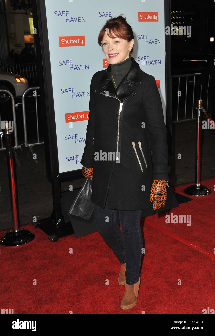 LOS ANGELES, CA - FEBRUARY 5, 2013: Frances Fisher at the premiere of ...