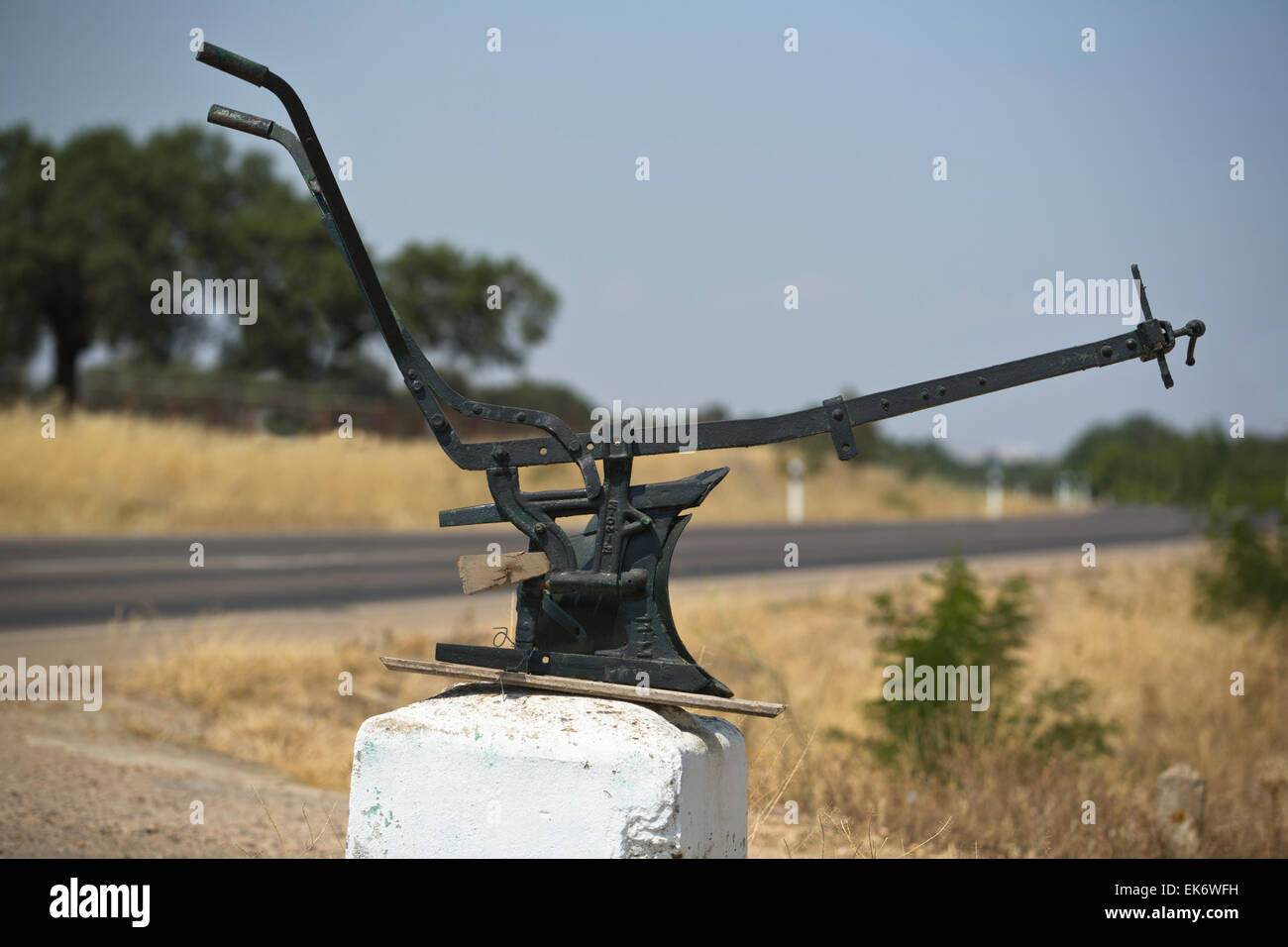 The plough or plow is a tool (or machine) used in farming for initial ...
