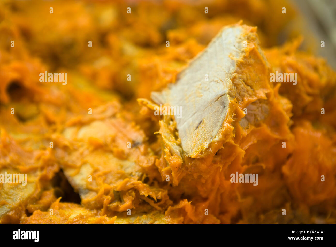 andalusian marinated loin meat with red lard Stock Photo - Alamy