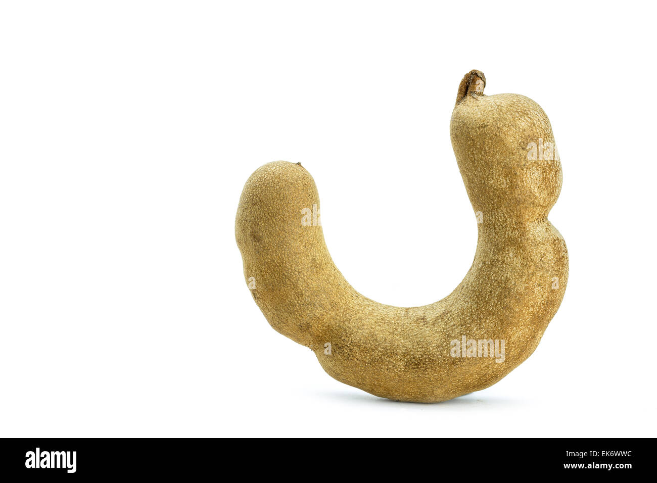 Close up tamarind isolated on white background Stock Photo - Alamy