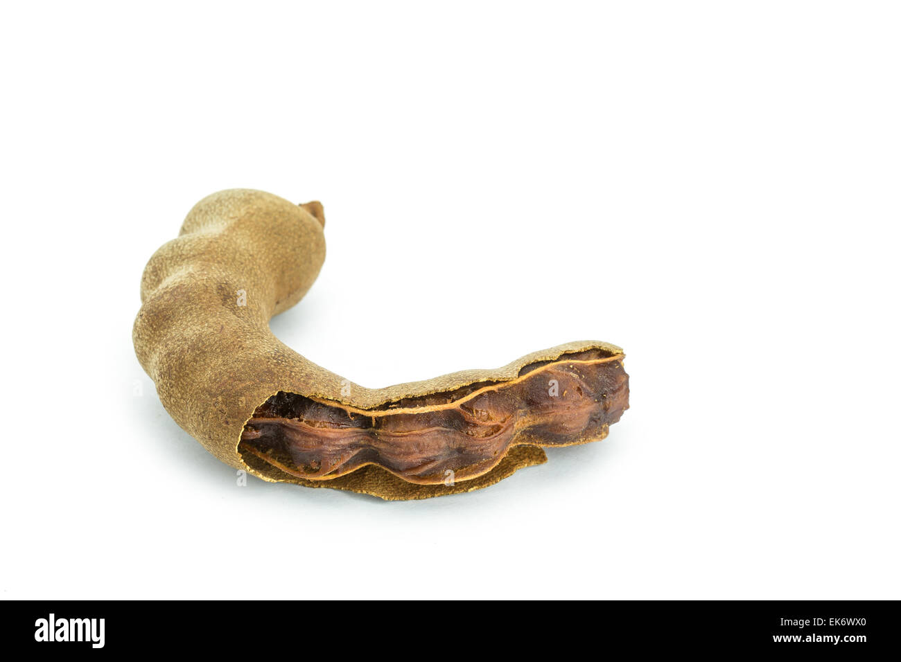 Close up tamarind isolated on white background Stock Photo - Alamy