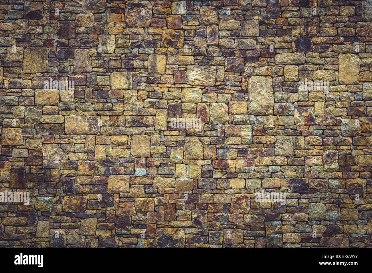 Natural stone wall texture for background Stock Photo - Alamy
