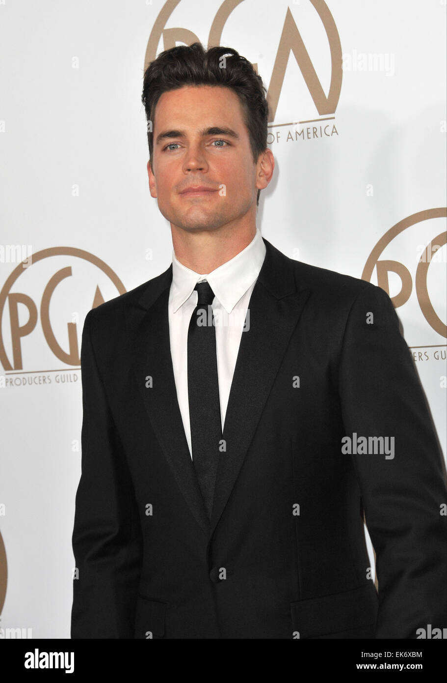 LOS ANGELES, CA - JANUARY 26, 2013: Matt Bomer at the 2013 Producers Guild Awards at the Beverly ...