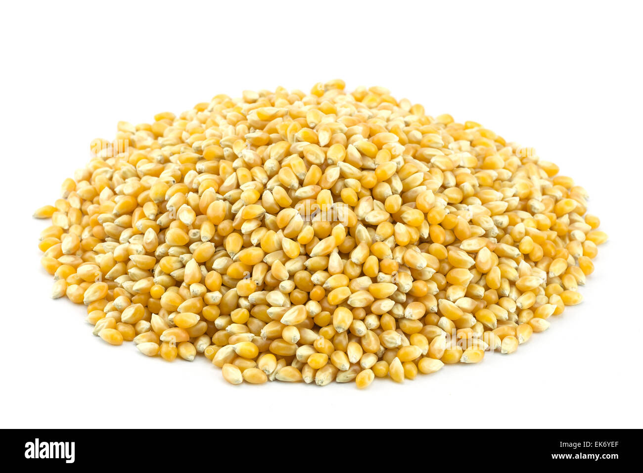Whole grain yellow corn meal Cut Out Stock Images & Pictures - Alamy