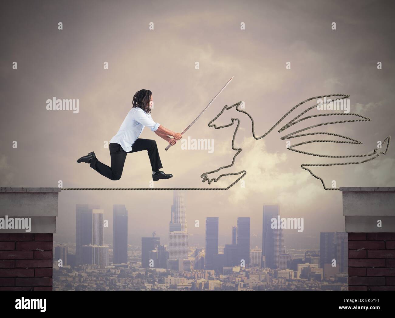 Brave courage hi-res stock photography and images - Alamy