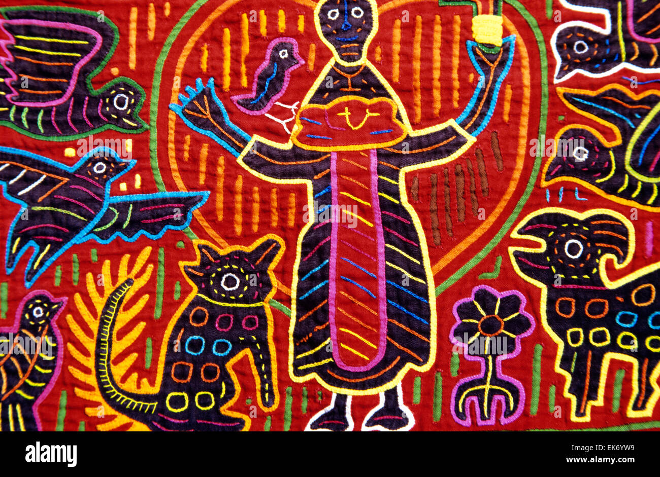 Mola fabric hi-res stock photography and images - Alamy