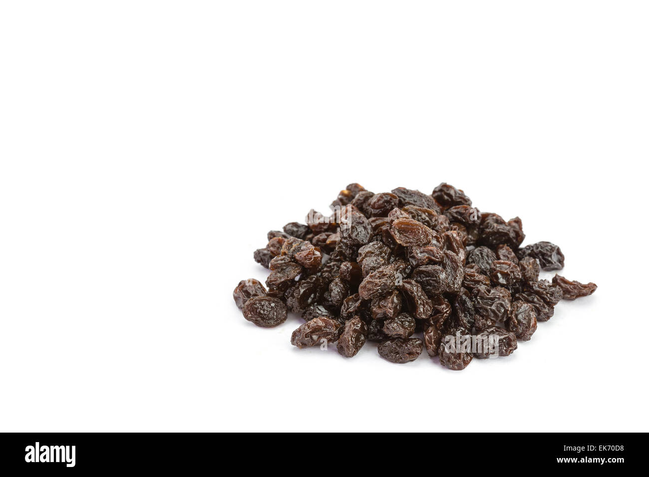 Close up raisin isolated on white background Stock Photo - Alamy