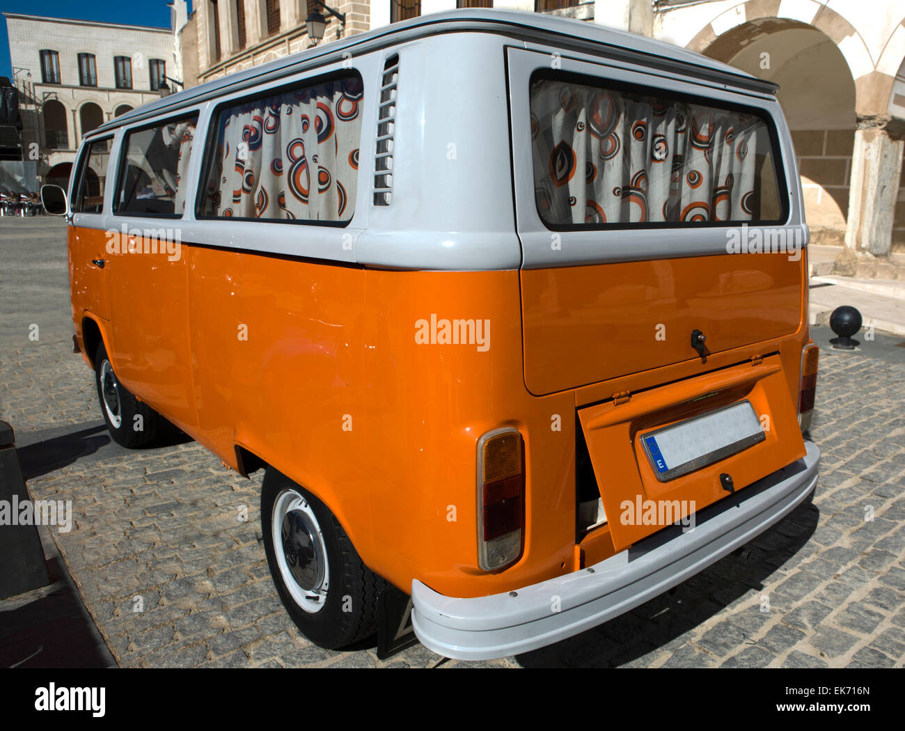 Orange van hi-res stock photography and images - Alamy