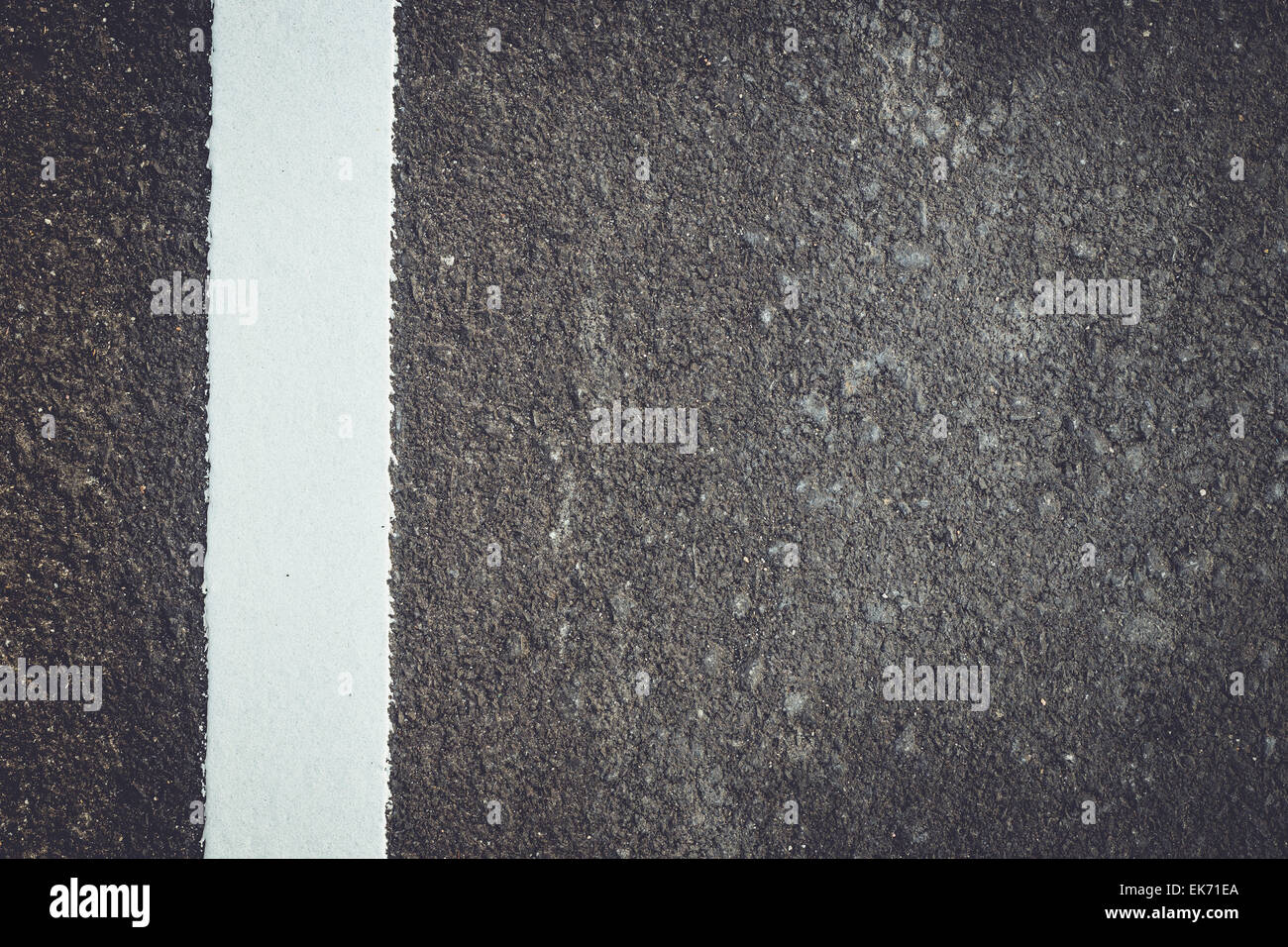Asphalt road texture with white stripe Stock Photo - Alamy