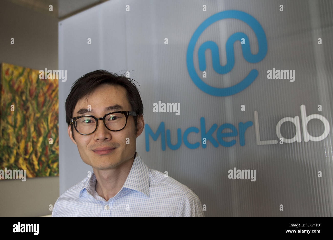 Los Angeles, California, USA. 31st Mar, 2015. William Hsu, co-founder ...