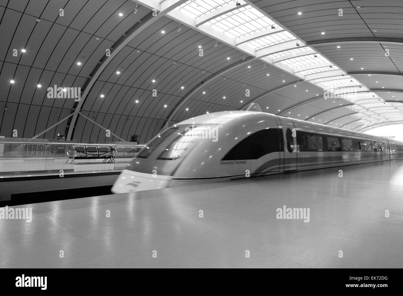 Shanghai Maglev Train High Resolution Stock Photography and Images - Alamy