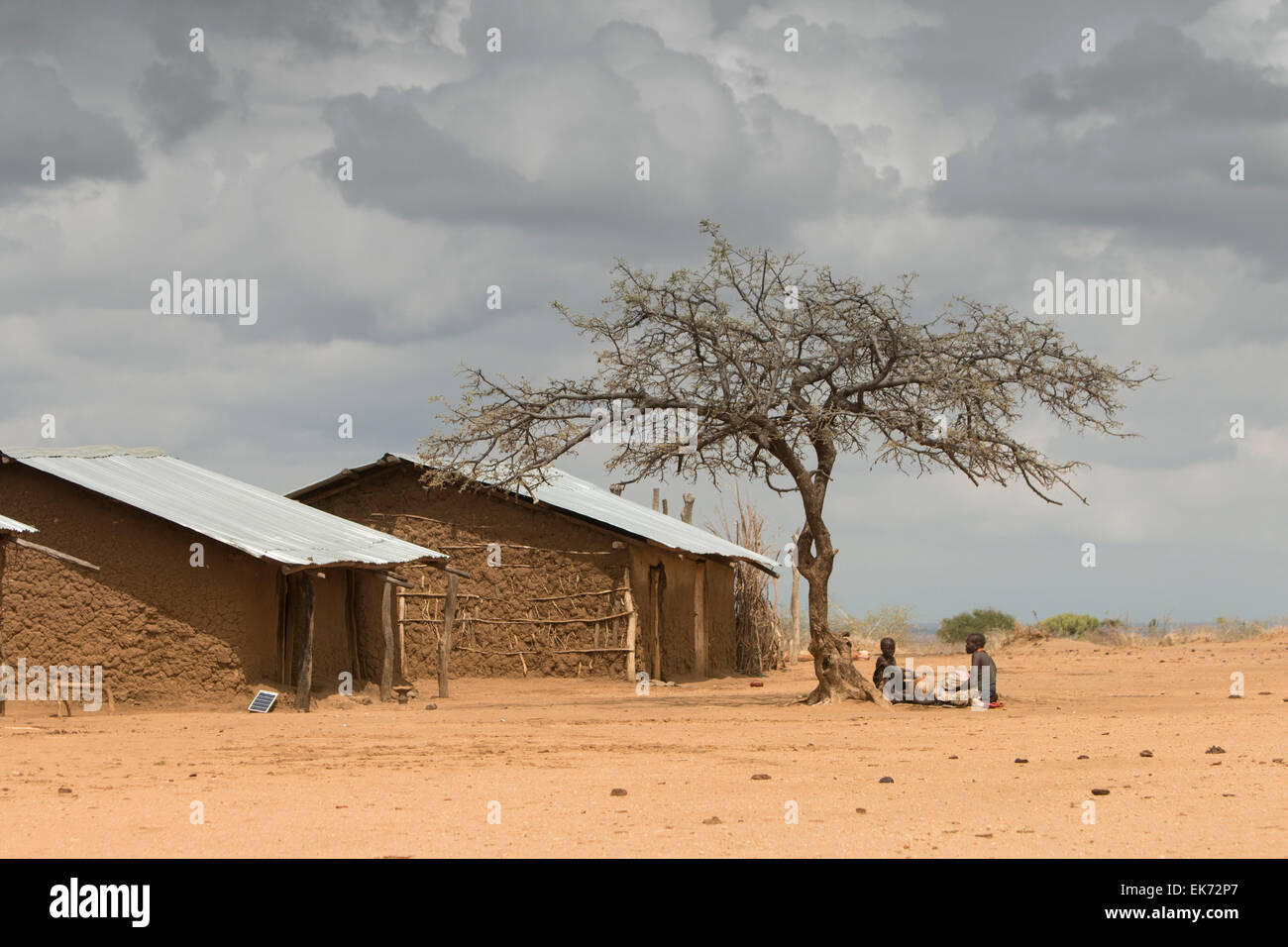 Landscape near Kapedo Village, Kaabong District - Karamoja, Uganda ...