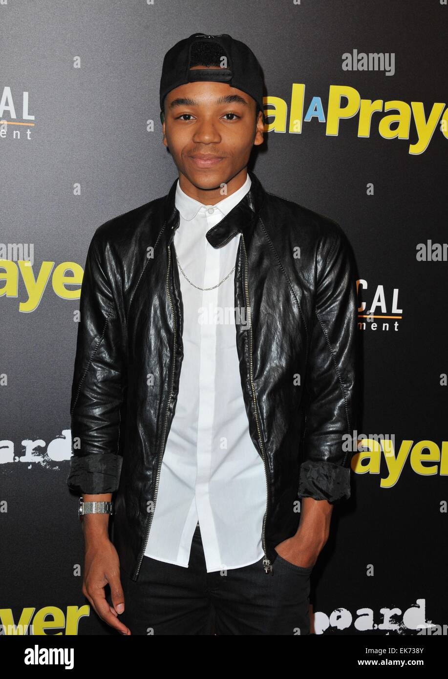 Los Angeles, CA, USA. 7th Apr, 2015. Josh Levi at arrivals for DIAL A ...