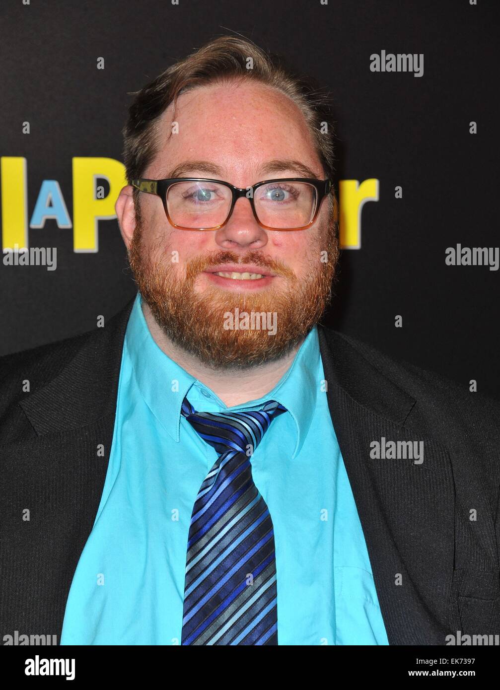 Los Angeles, CA, USA. 7th Apr, 2015. Aral Gribble at arrivals for DIAL ...