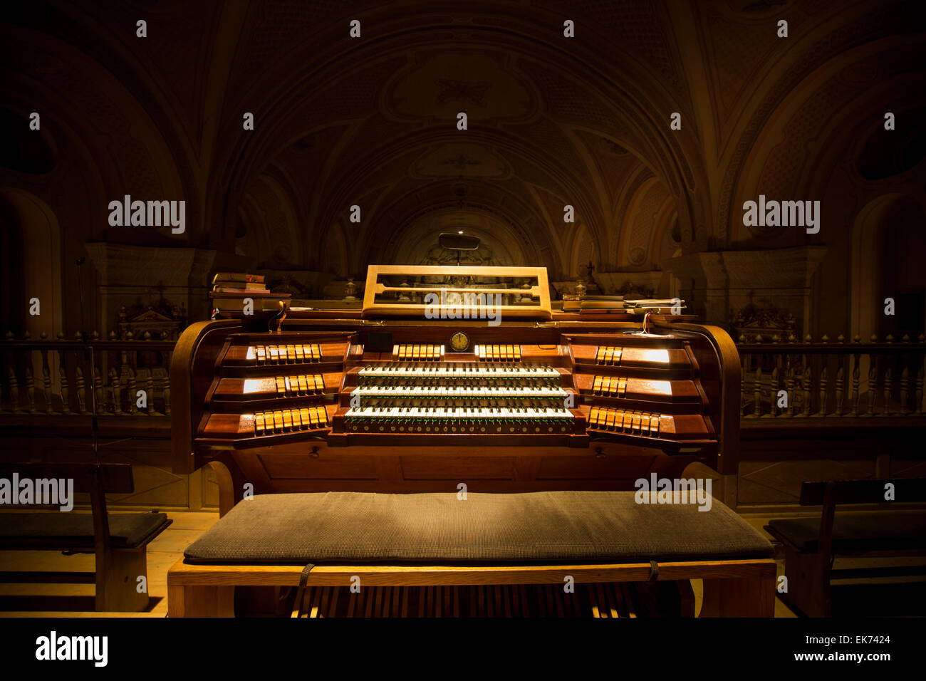 Organ seat hi-res stock photography and images - Alamy