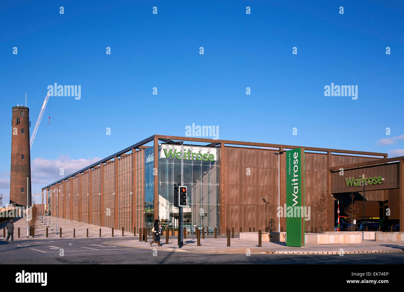 Overall exterior view. Waitrose Chester, Chester, United Kingdom ...