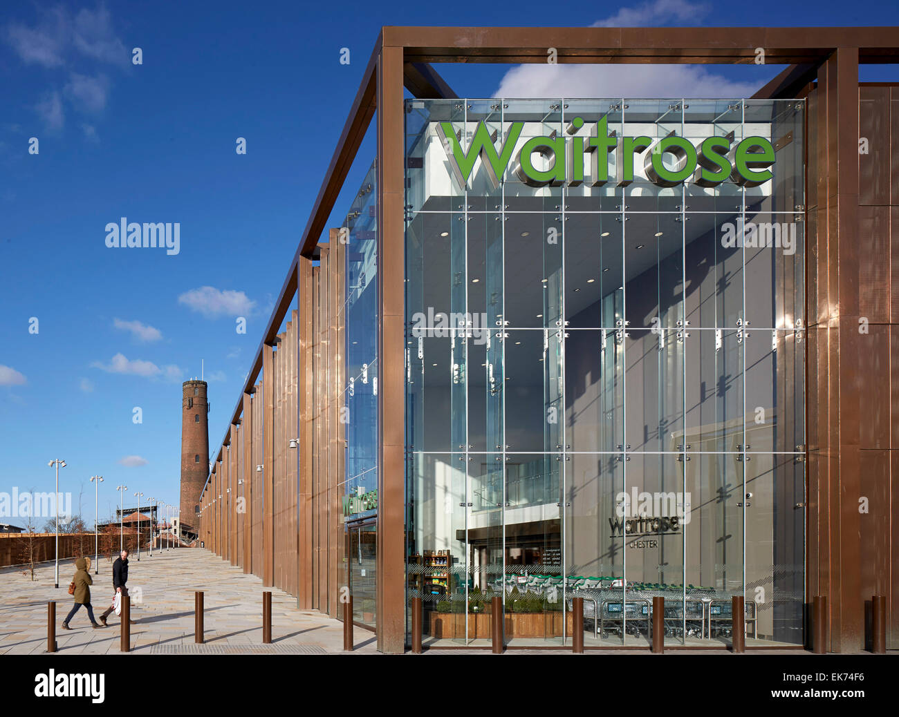 Overall exterior view. Waitrose Chester, Chester, United Kingdom ...