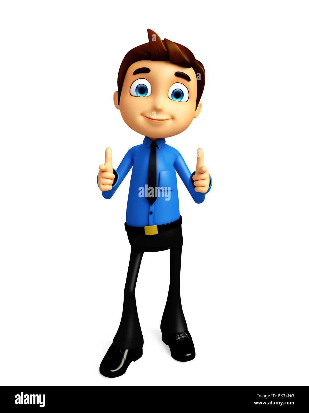 Thumbs Up Cartoon Guy