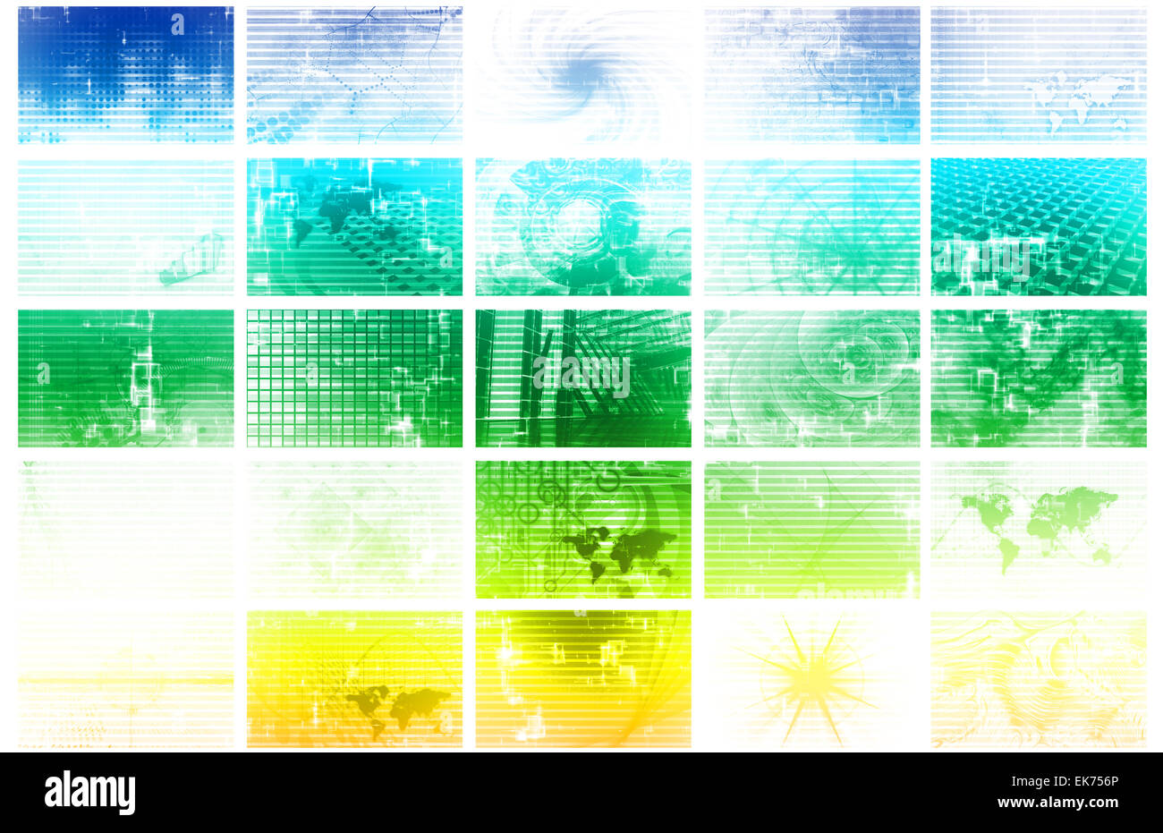 Futuristic Network Energy Data Grid Stock Photo - Alamy
