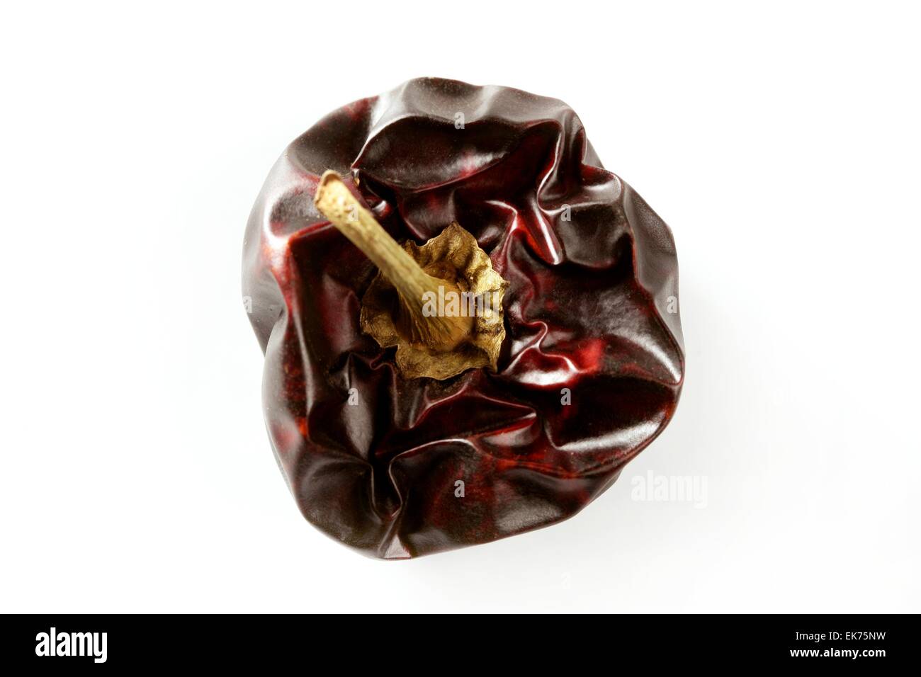 Dried red chilli dark background Cut Out Stock Images & Pictures - Alamy