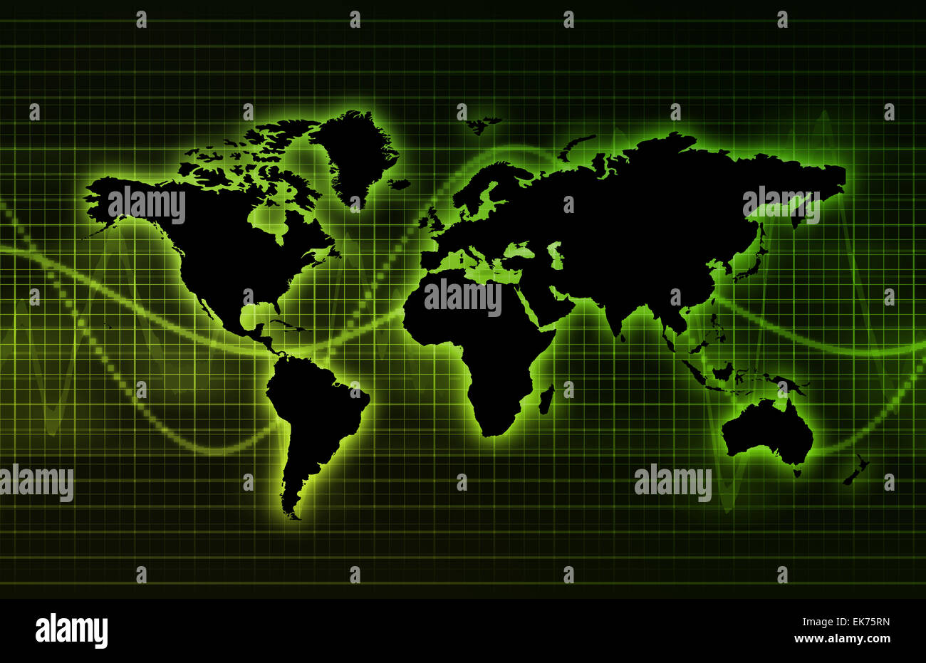 Global Connection Network Stock Photo - Alamy