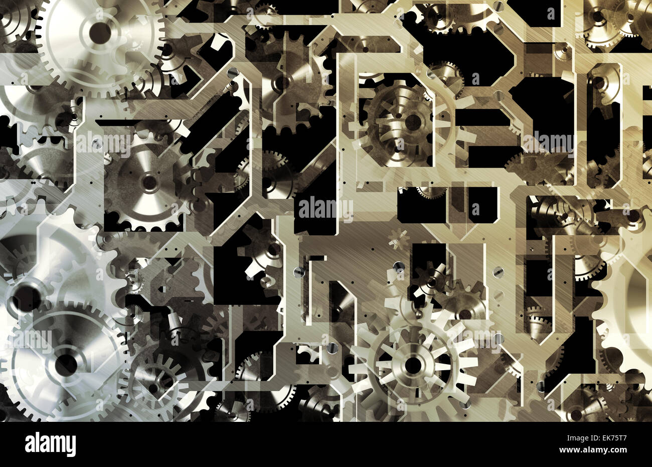 Industrial Mechanical Background Stock Photo - Alamy