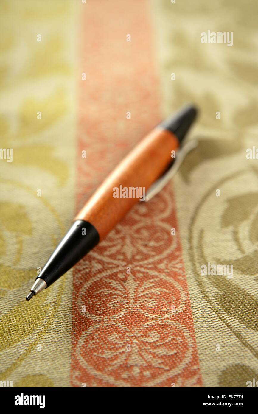 Designer wooden pencil Stock Photo - Alamy