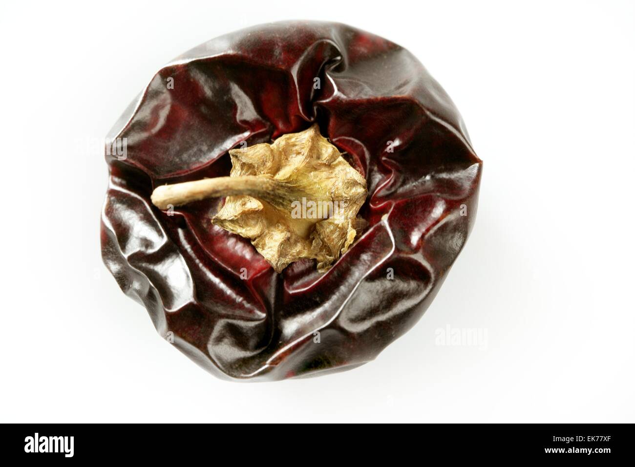 Dried red chilli dark background Cut Out Stock Images & Pictures - Alamy