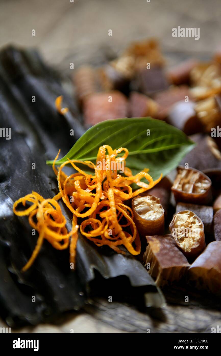 seaweed natural nutrition ingredients Stock Photo - Alamy