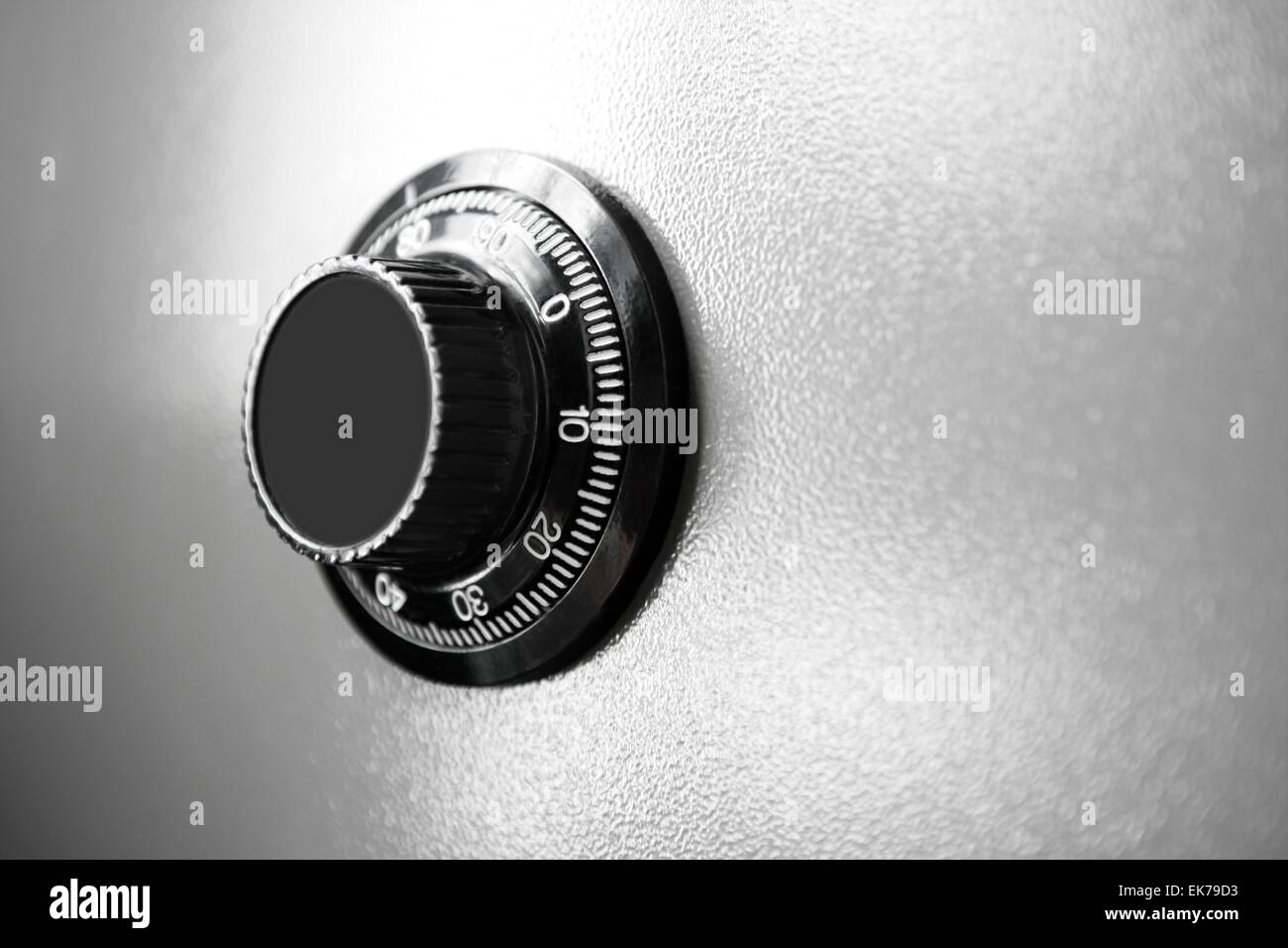 Safe gray steel box detail such a currency safety Stock Photo - Alamy