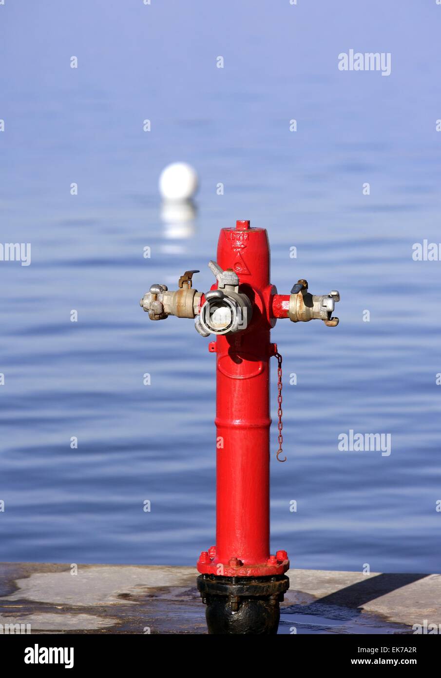 Sea marine hydrant in mediterranean sea Stock Photo - Alamy