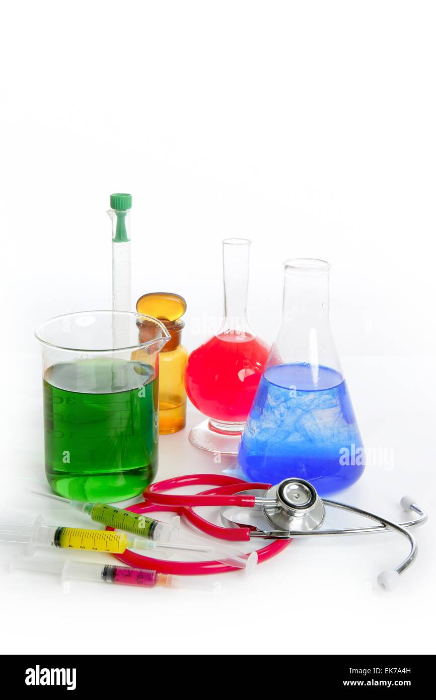 Chemical research laboratory with medical equipment Stock Photo - Alamy