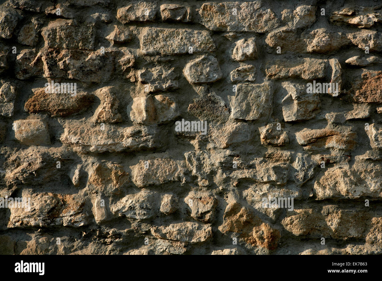Masonry in Spain, old stone walls Stock Photo - Alamy