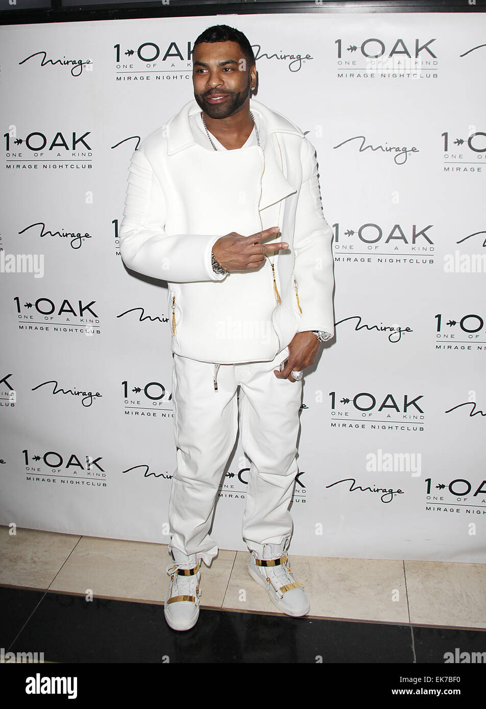 Las Vegas, Nevada, USA. 7th Apr, 2015. Singer-songwriter Ginuwine hosts ...